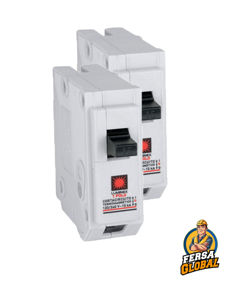 BREAKER ENCHUFABLE DE 1X15 AMPERIOS – Fersa Global